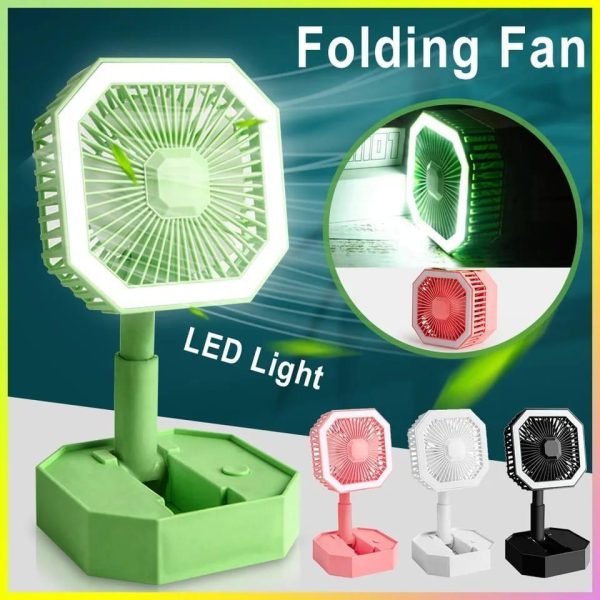 Portable Folding Fan with Light – Siyyaah